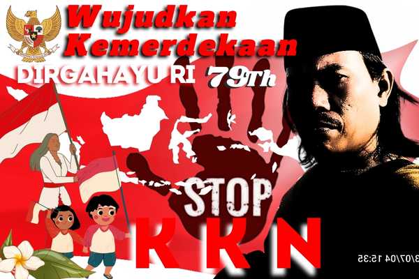 Opini: Rakyat Tidak Akan Sejahtera Selama KKN Dibiarkan Di Indonesia